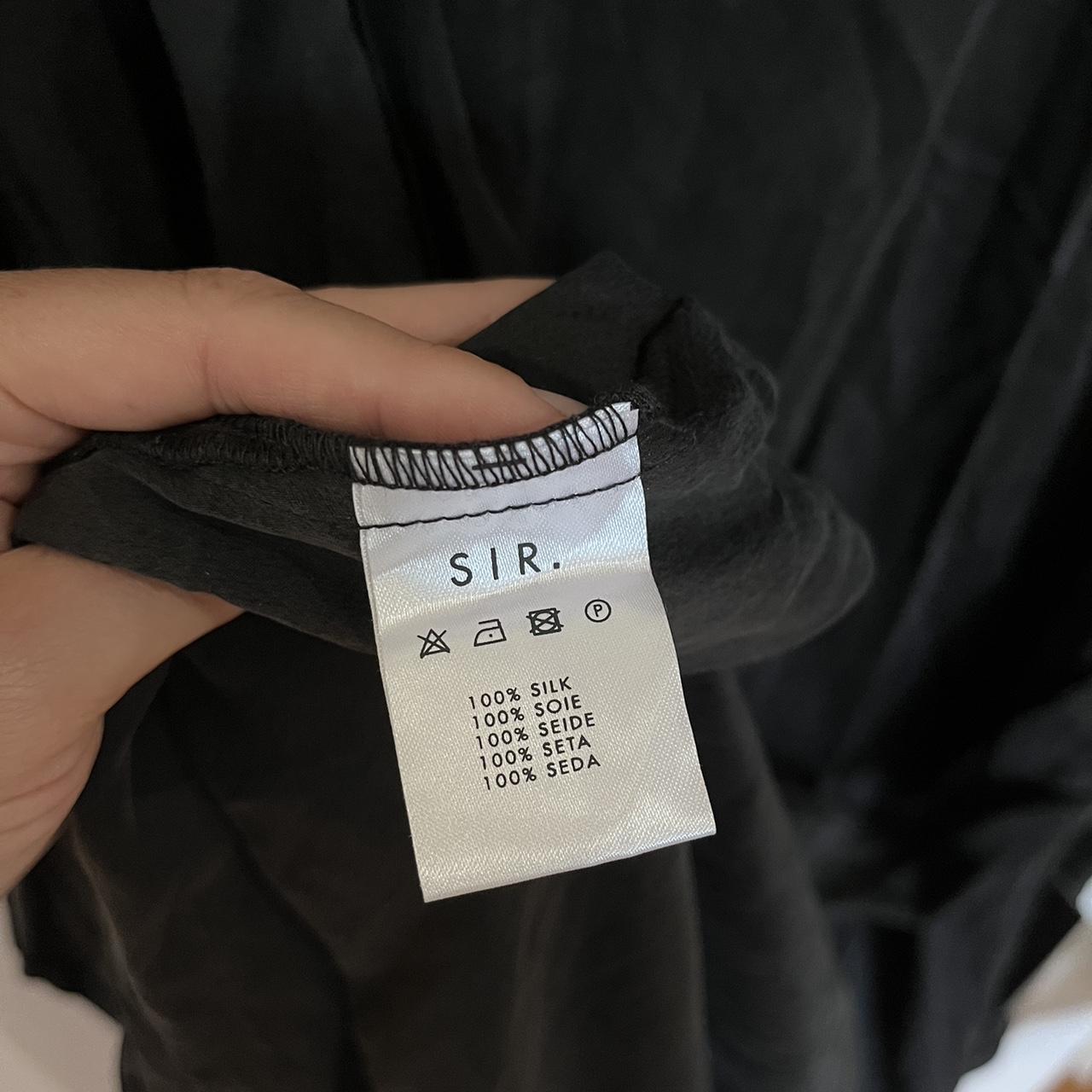 SIR the label black silk wrap dress. Never worn. Has... - Depop