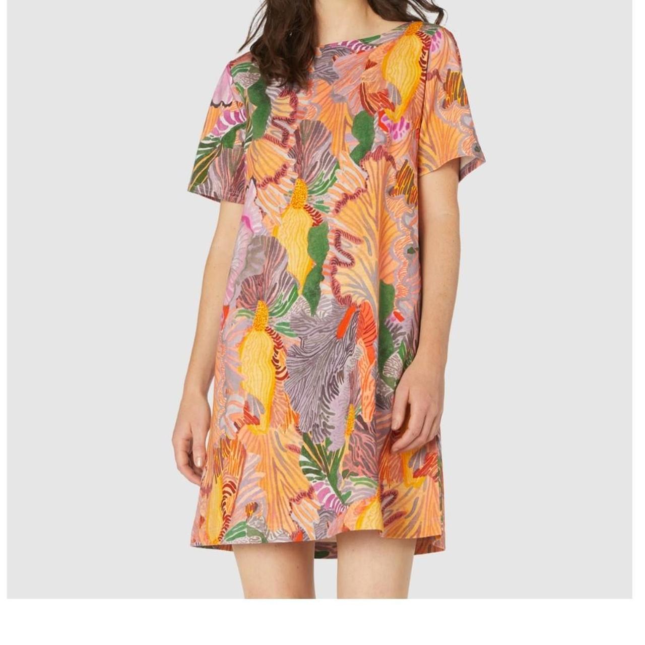 Gorman Iris Veins Swing Dress Size XS fits size 6-8 - Depop