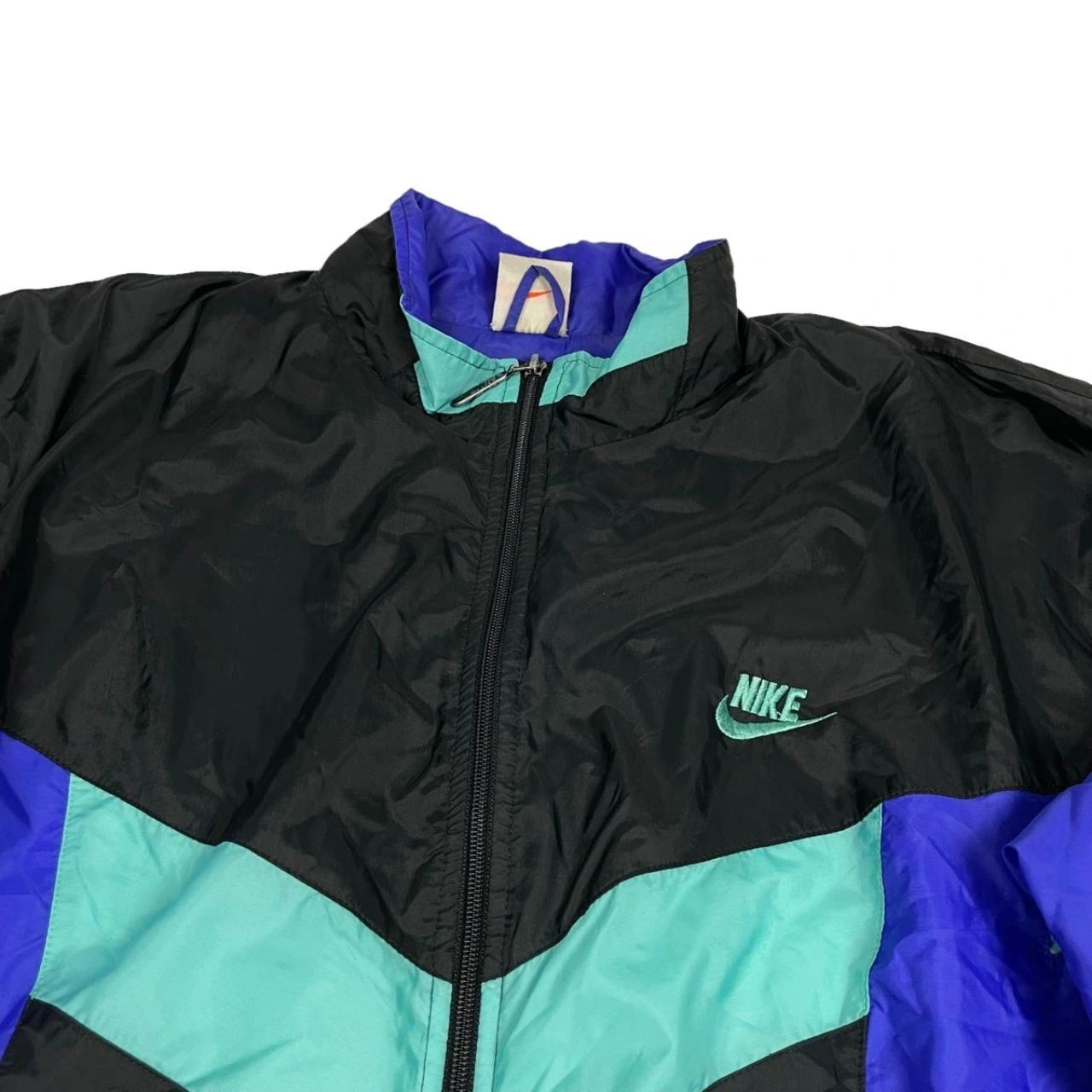 Vintage Nike Windbreaker light Jacket 90s... - Depop