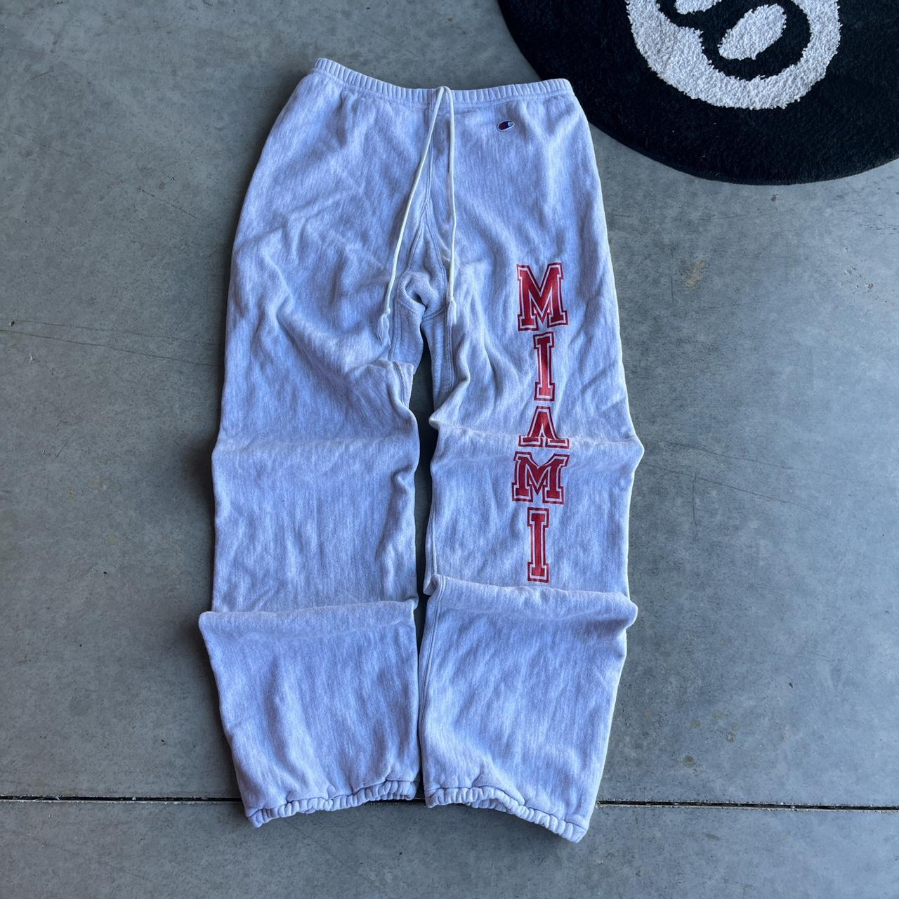 Vintage 80s sweatpants Vintage 80s Miami university... - Depop