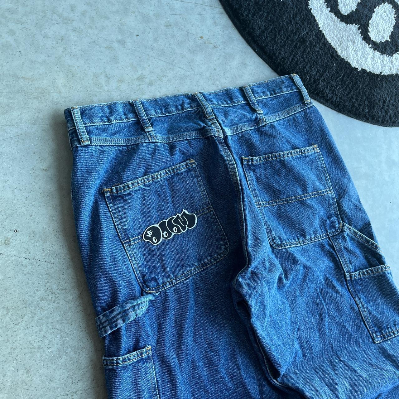 Vintage y2k custom jnco LIKE hip hop rapper MF DOOM... - Depop