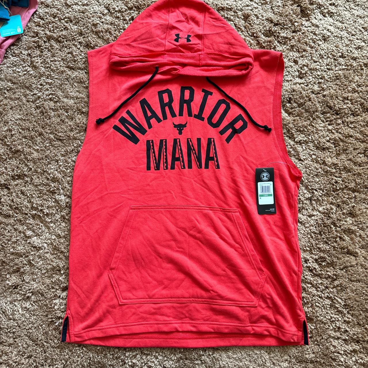 Under armour - Project rock hooded vest... - Depop