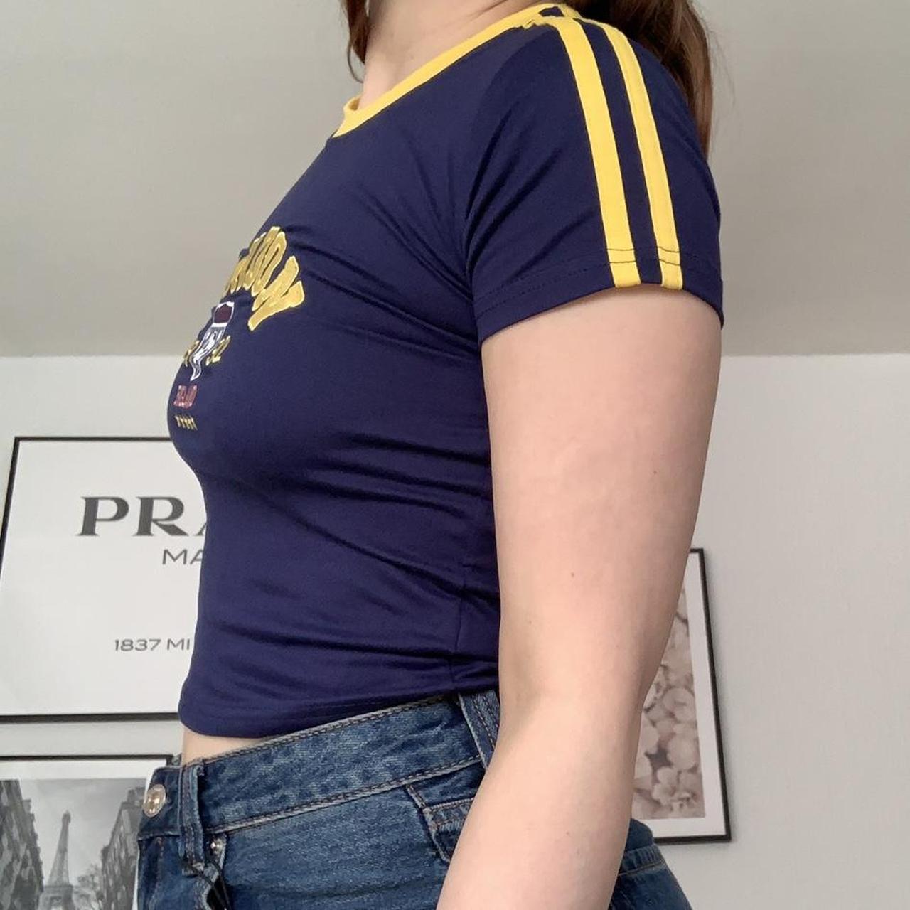 London football top London crop top Football crop... - Depop