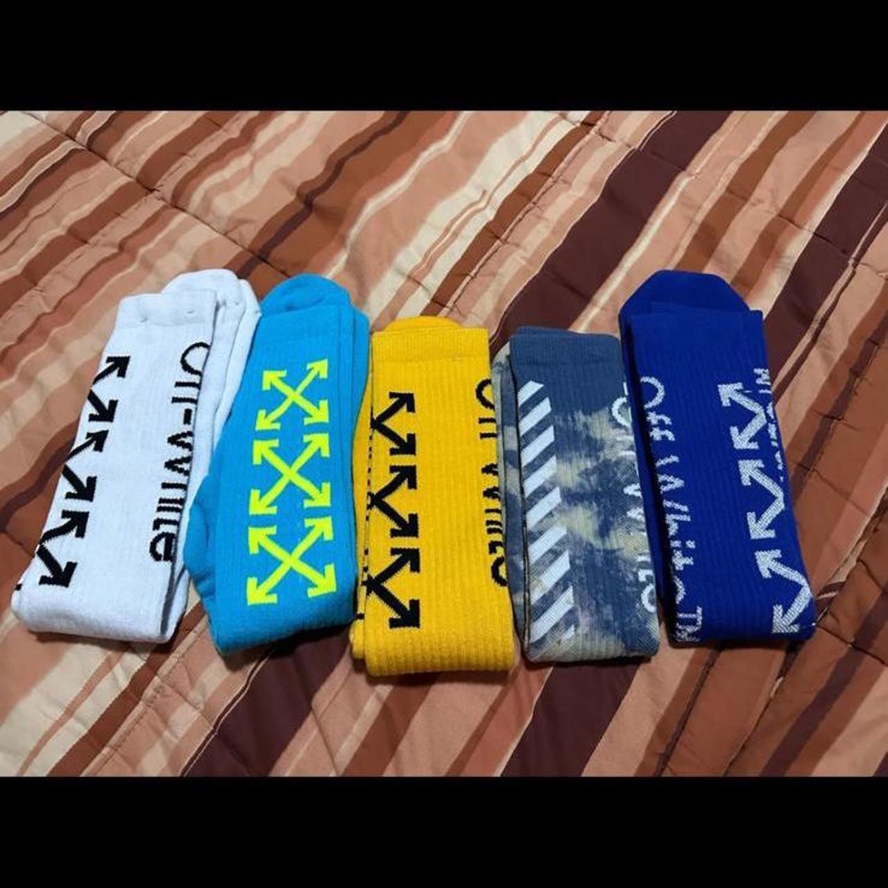 Off White socks Individually they cost £70/90 if... - Depop