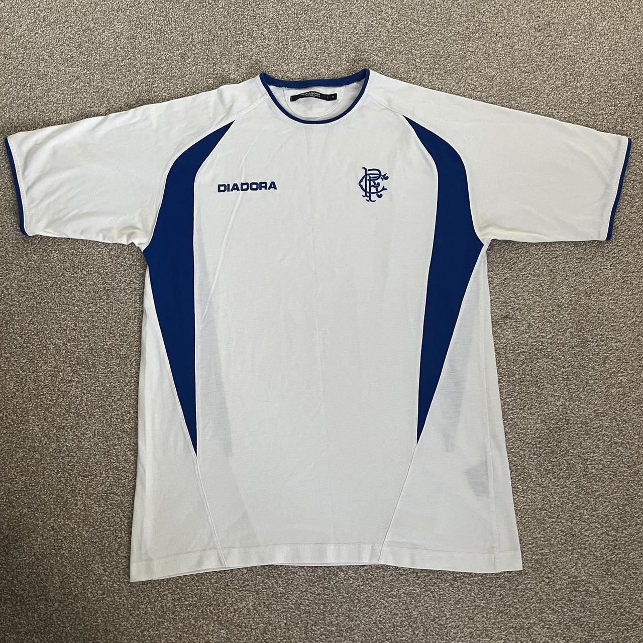 Rangers FC Training Shirt Size Small Perfect... - Depop