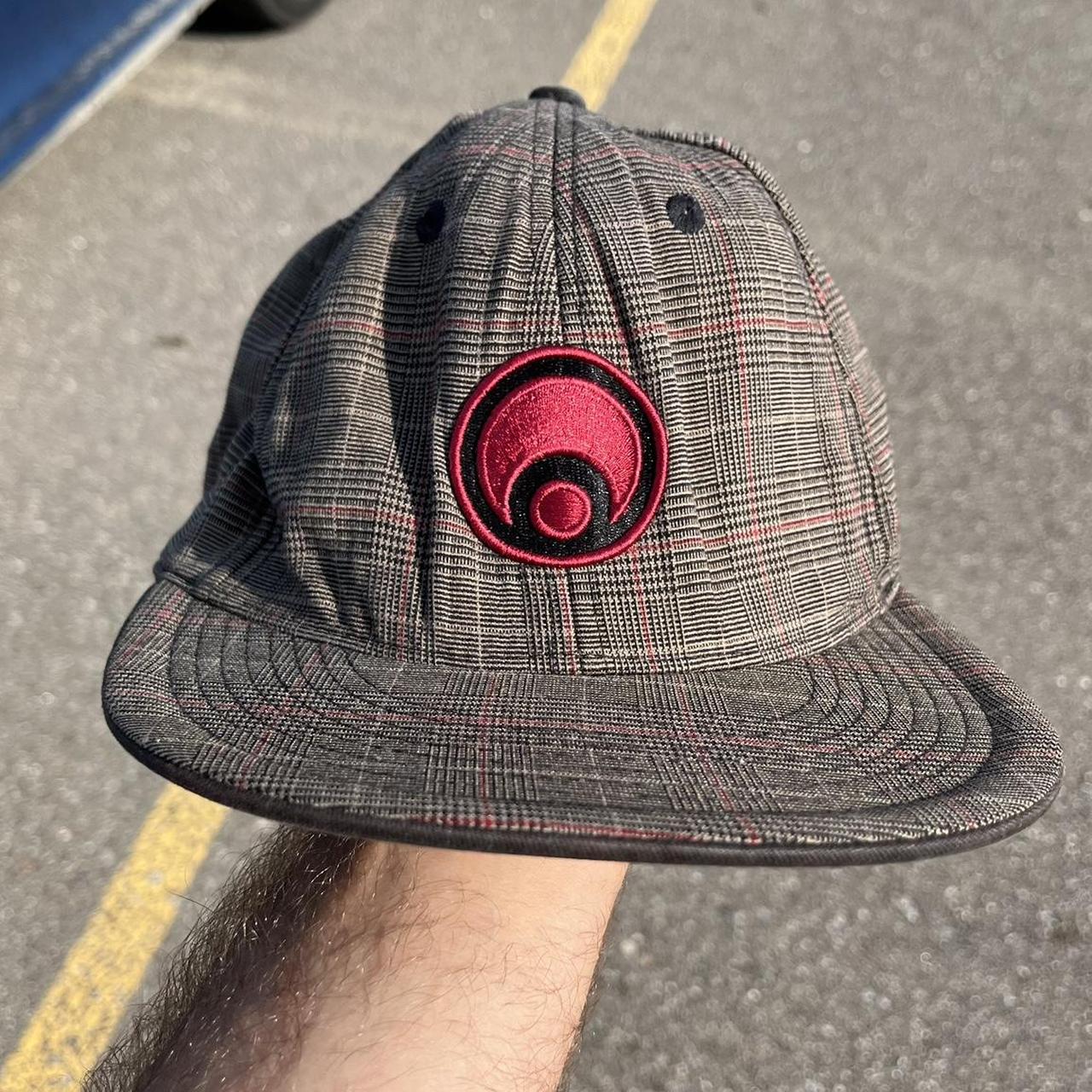 Y2k Osiris Shoes Skate Fitted Plaid Print Baseball... - Depop