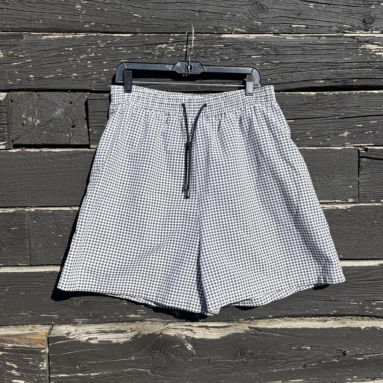 90s y2k Basic Edition Drawstring Black / White... - Depop