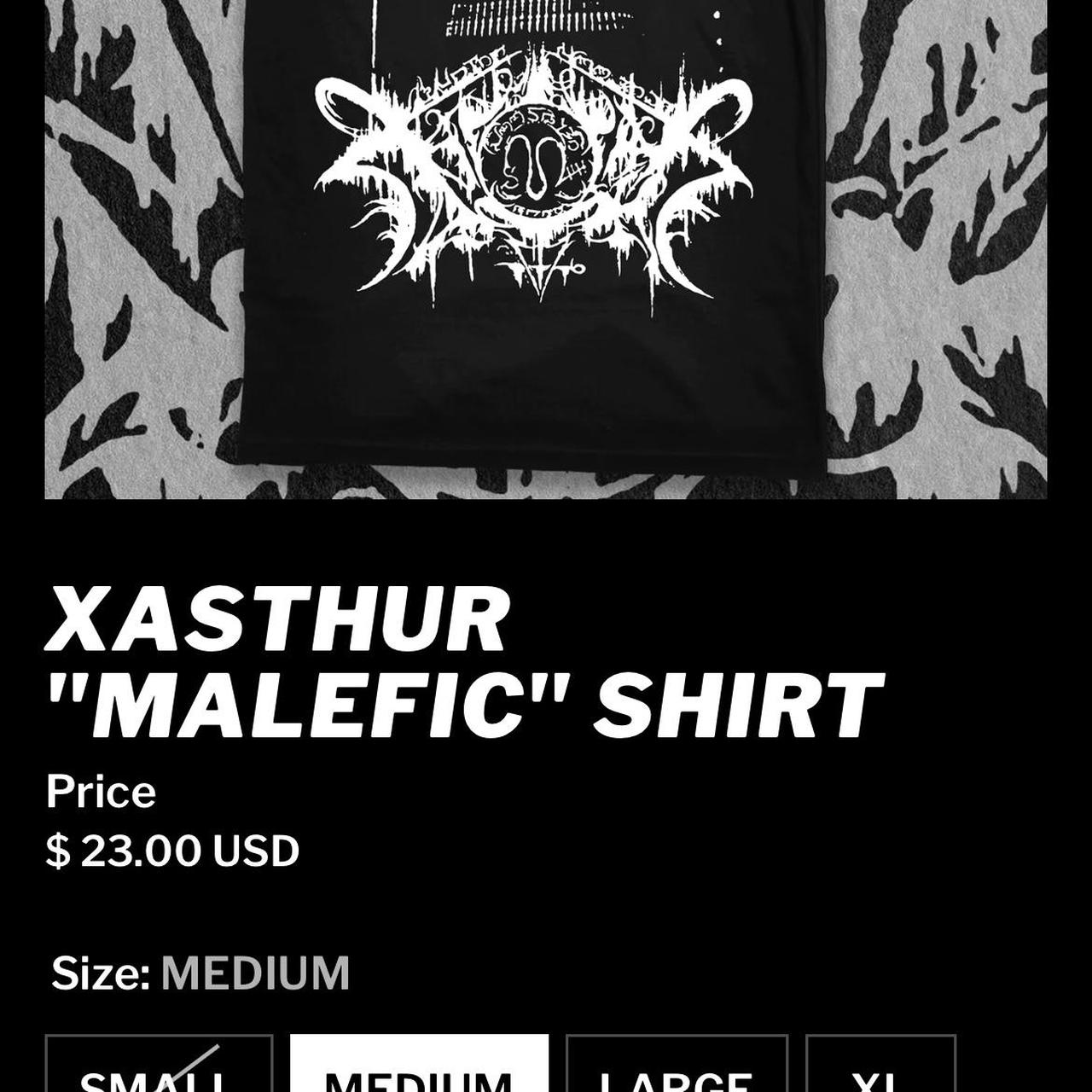 Official Xasthur T shirt only worn once, tagged... - Depop