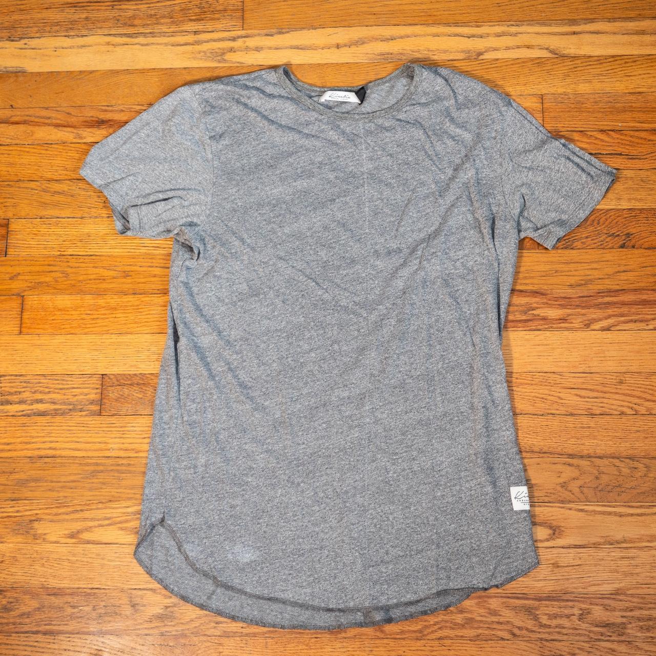 Kinetix grey basic tee Free shipping on all my... - Depop
