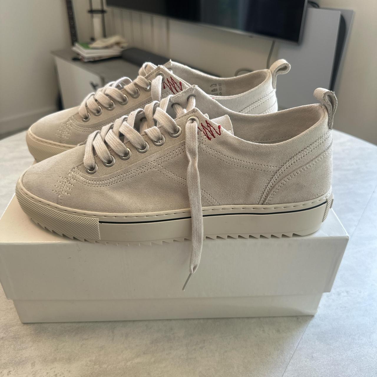 - Represent Alpha Low Vintage White - UK 10.5 -... - Depop