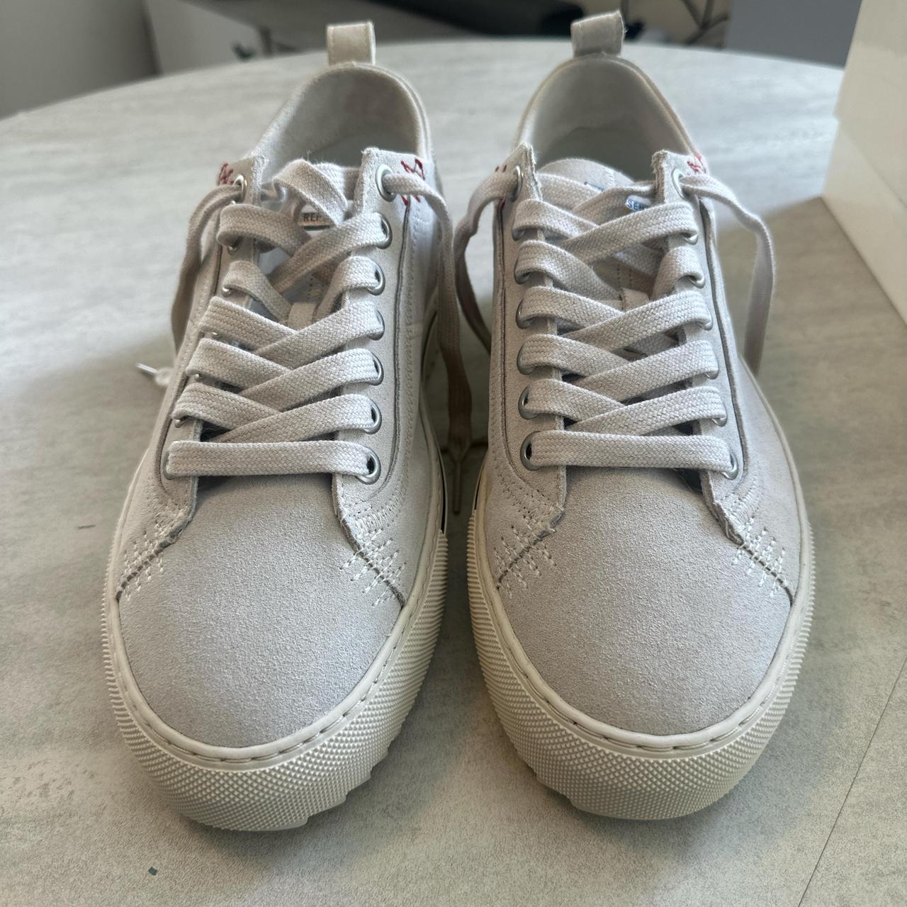 - Represent Alpha Low Vintage White - UK 10.5 -... - Depop