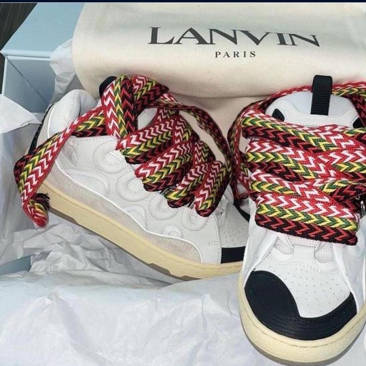 Lavin curb sneakers, worn once - Depop