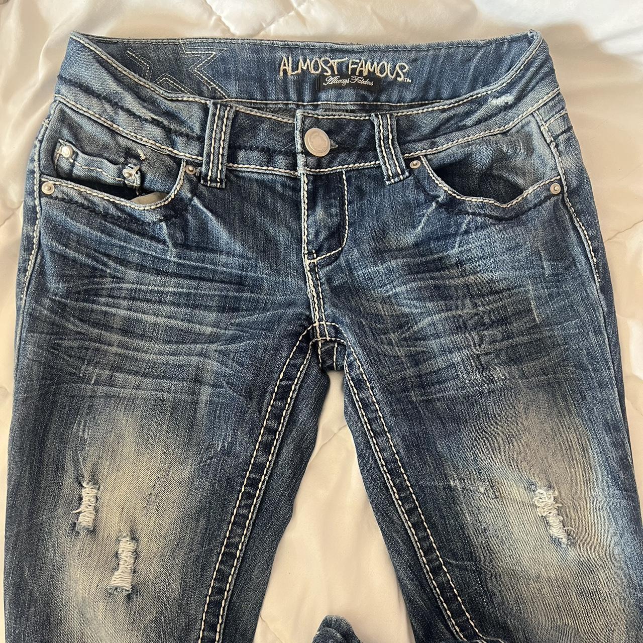 vintage almost famous boot leg jeans - Depop