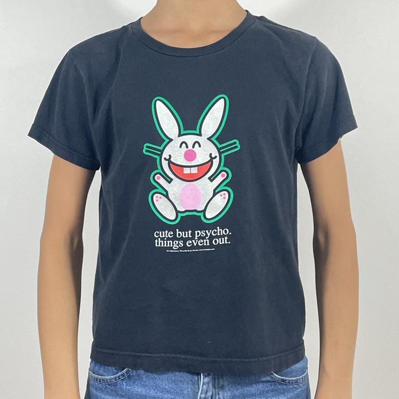 Y2k It’s Happy Bunny T-shirt - From my personal... - Depop
