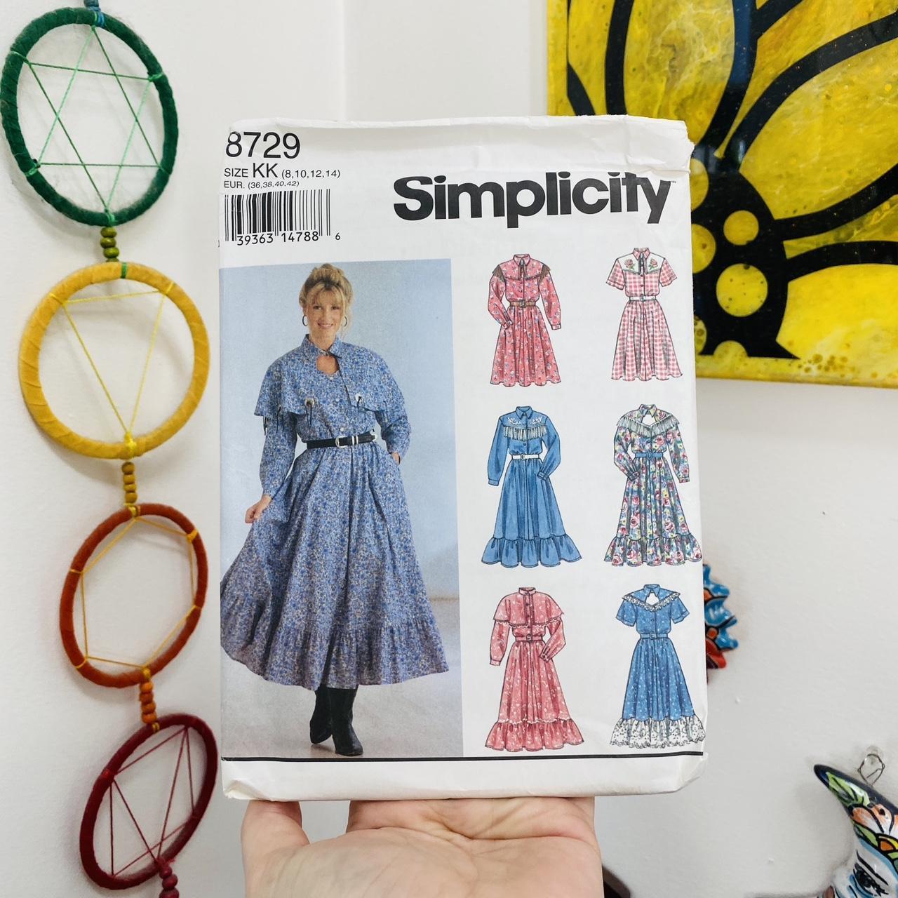 💙SIMPLICITY PATTERN💙 Simplicity 8729 Size KK:... - Depop