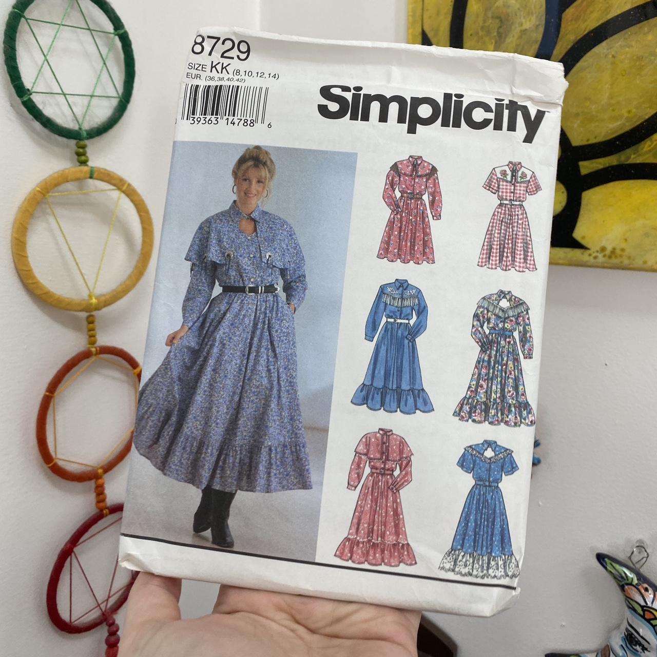 💙SIMPLICITY PATTERN💙 Simplicity 8729 Size KK:... - Depop
