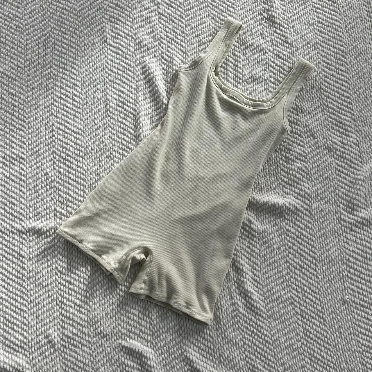 Skims Cream Romper super soft - Depop
