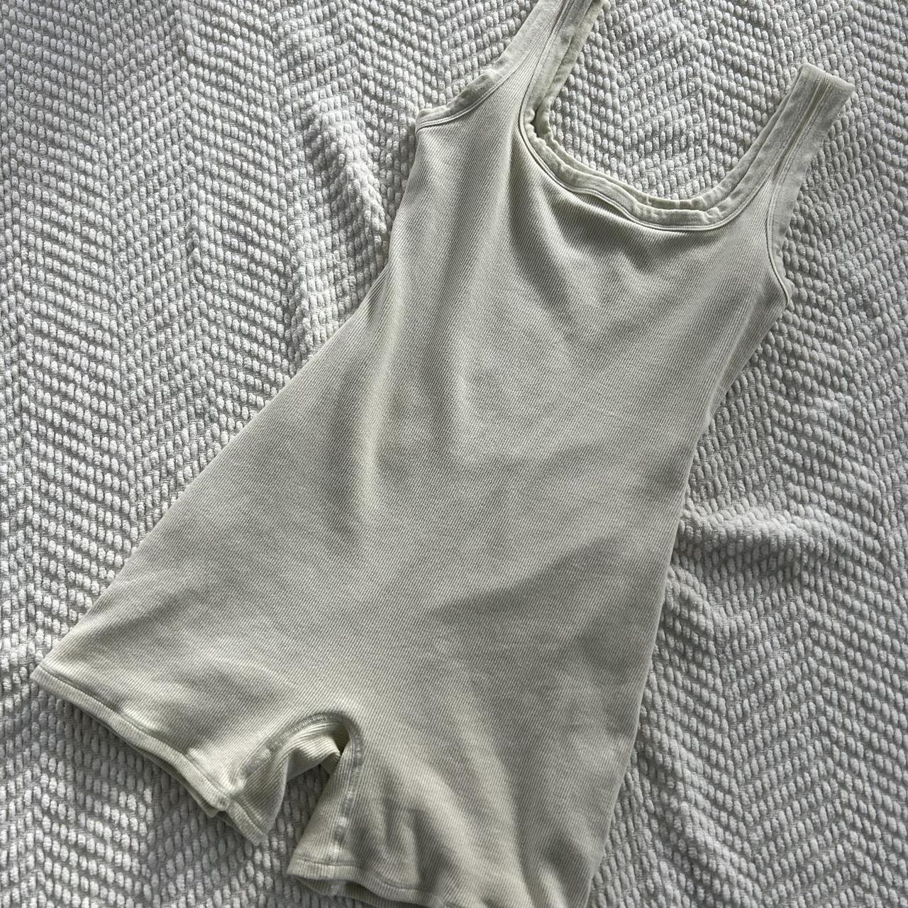 Skims Cream Romper super soft - Depop