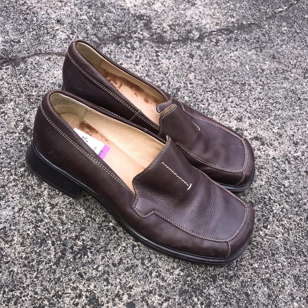 msg b4 buying — square toe loafers i love but are a... - Depop
