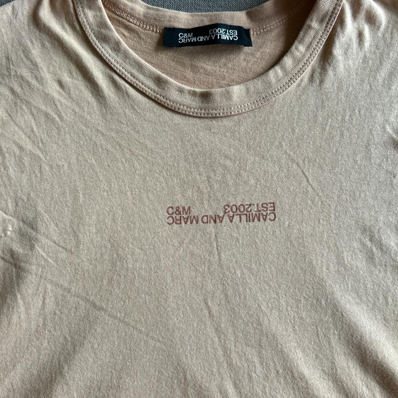 Camilla and Marc salmon tank top Size 10 Worn once... | Depop