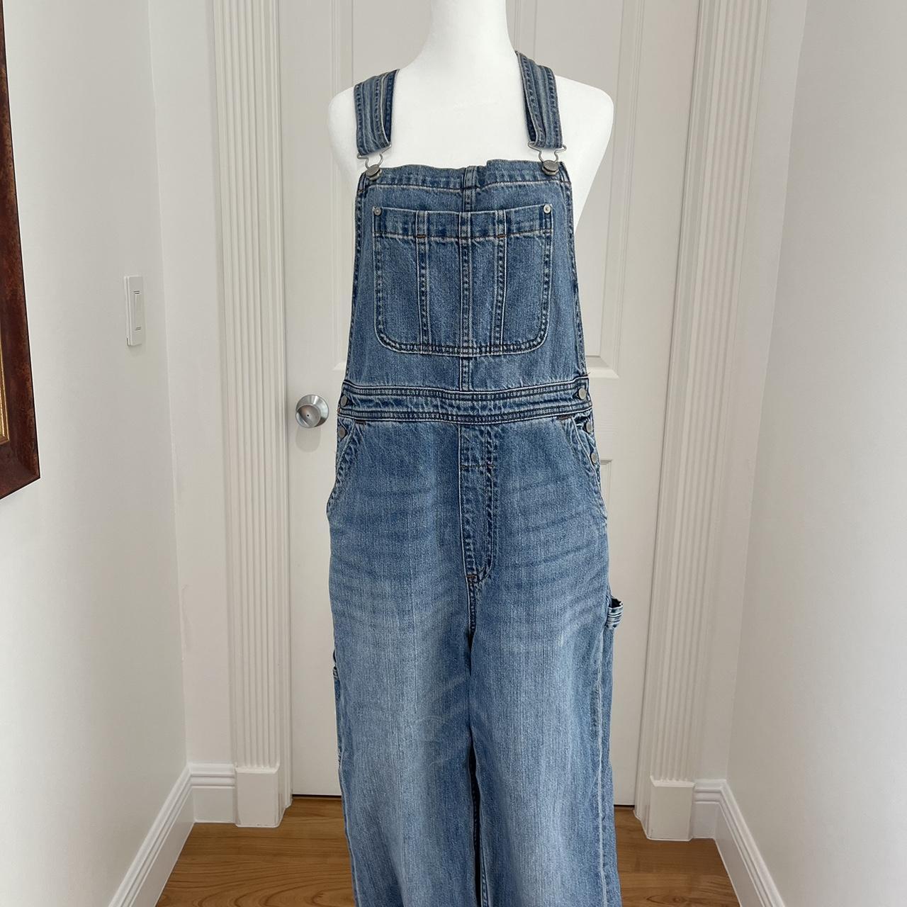 ARITZIA/DENIM FORUM -denim overalls -size... | Depop