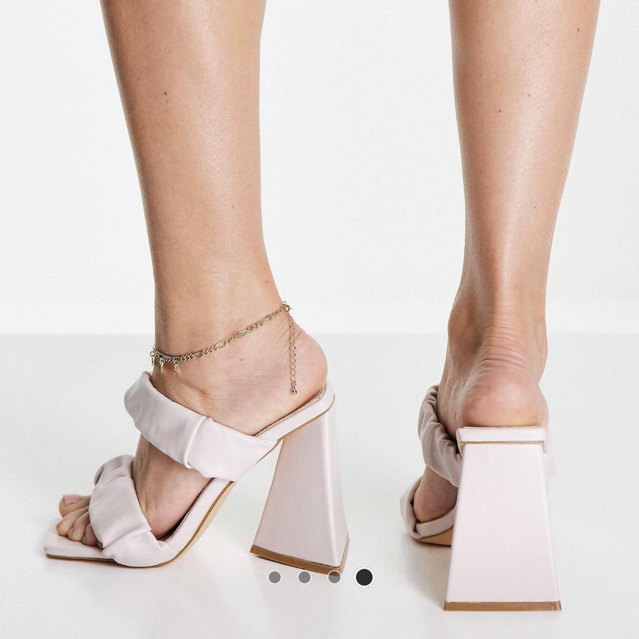 Truffle collection extreme heel mule sandals Size... - Depop