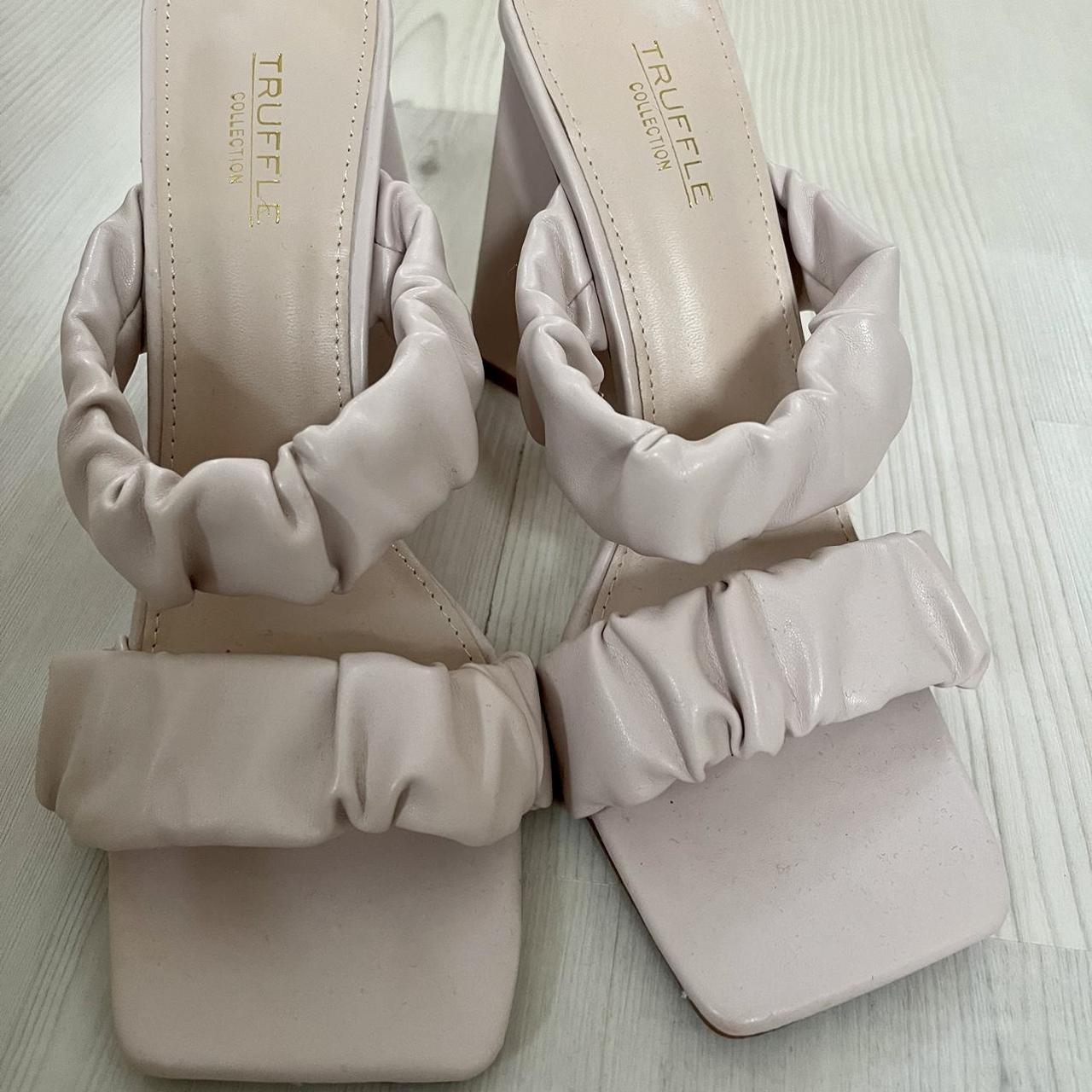 Truffle collection extreme heel mule sandals Size... - Depop