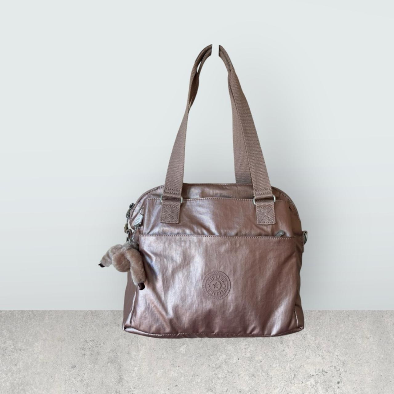 Kipling Felicity Metallic Glow Shoulder Bag... - Depop