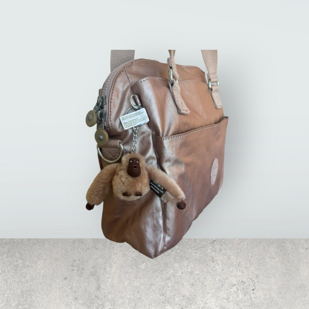 Kipling Felicity Metallic Glow Shoulder Bag... - Depop