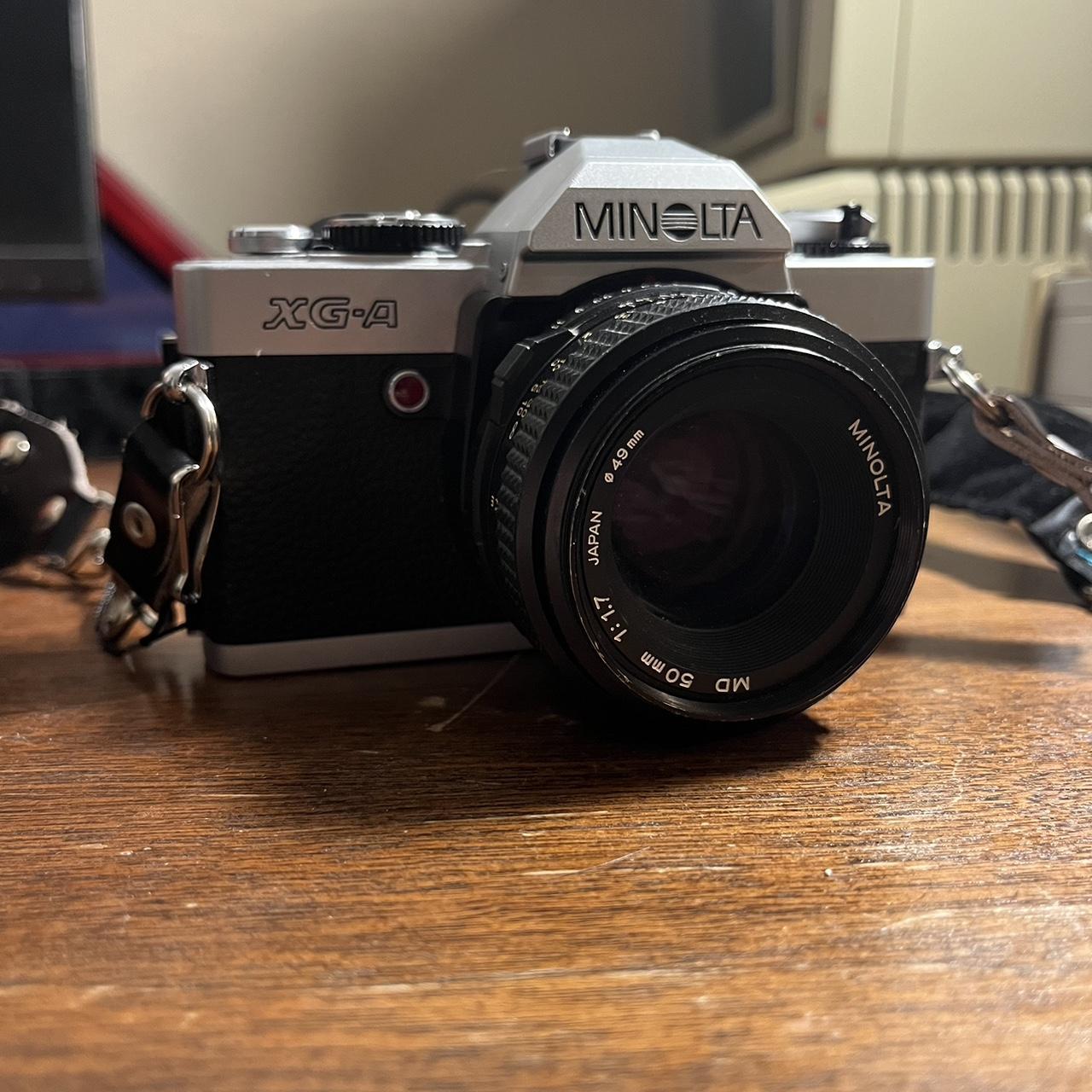 Minolta XG-A, beautiful cosmetic condition. Includes... - Depop