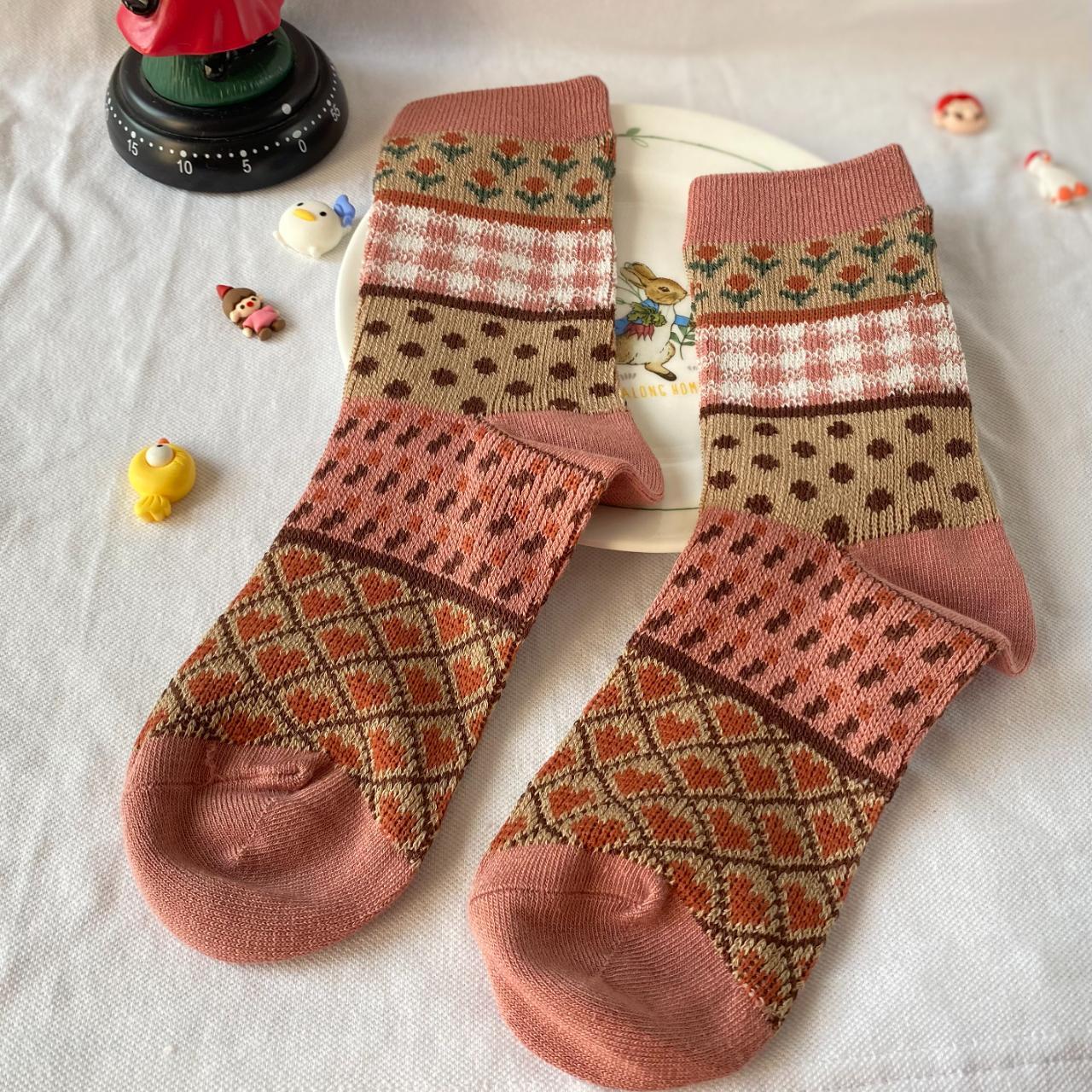 Beautiful socks. Brand new, all cotton Great... - Depop