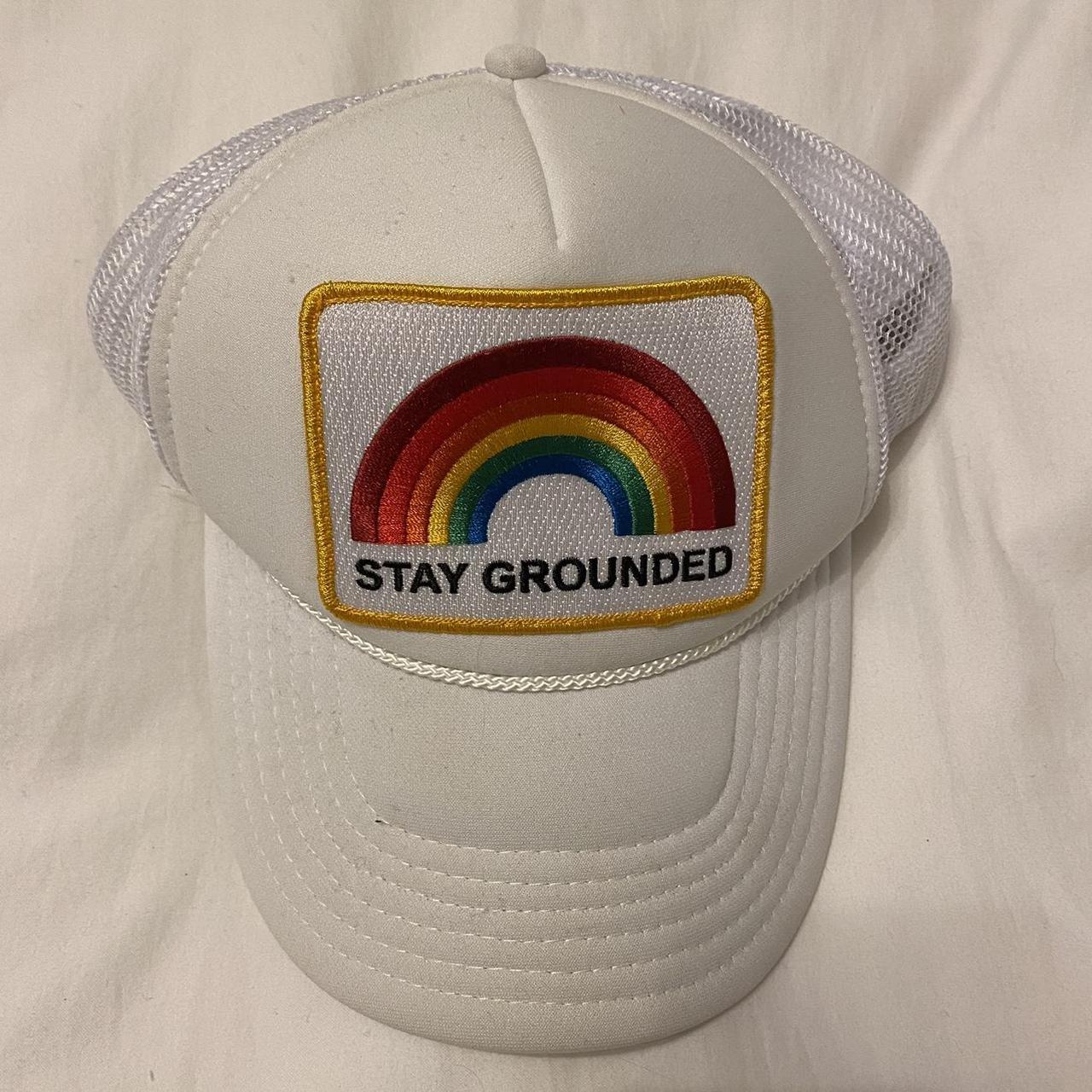 🌟 Aviator Nation STAY GROUNDED trucker hat 🌈 🌟... - Depop