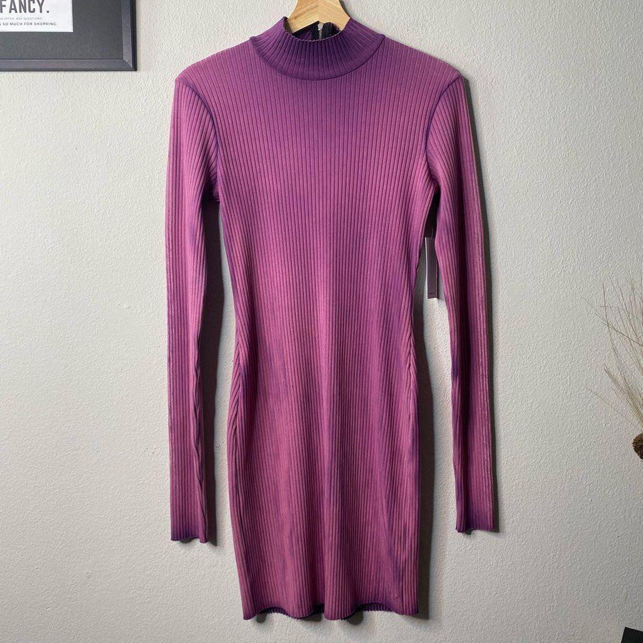 Cotton Citizen Ibiza Long Sleeve Mini Dress Ribbed Depop