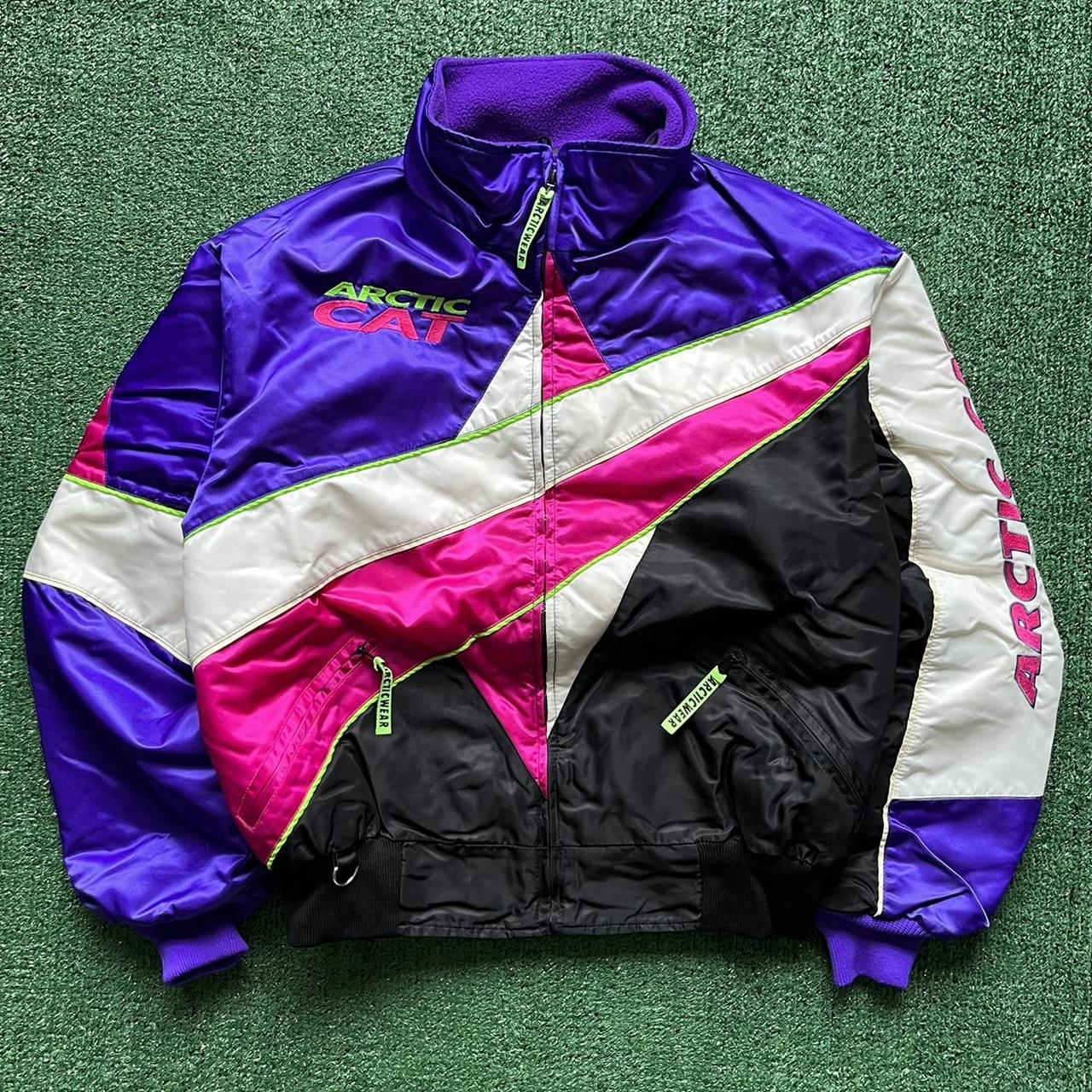Vintage Arctic Cat Racing Jacket Pit to pit:... - Depop