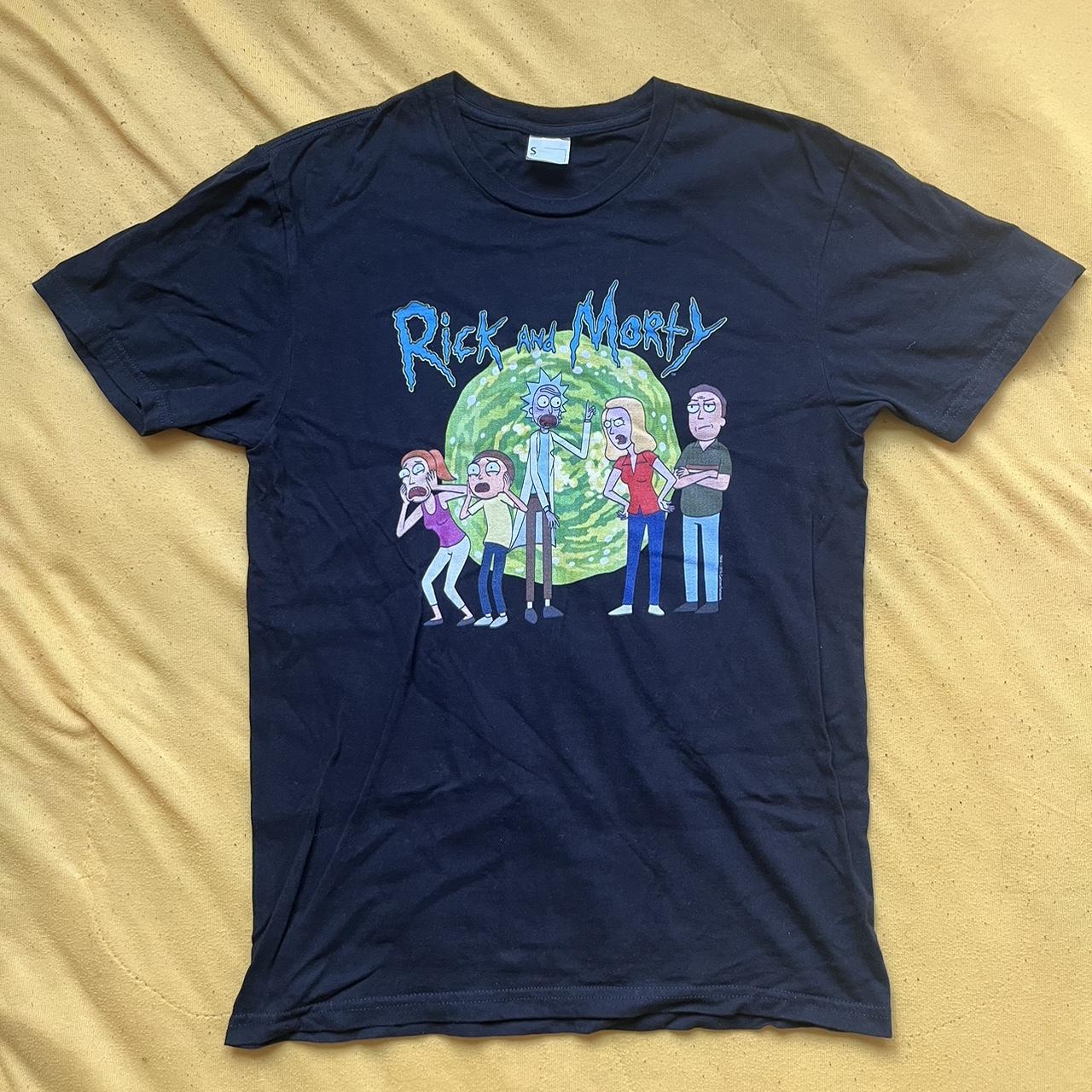 Ah geez! It’s a Rick and Morty graphic tee. Let your... - Depop
