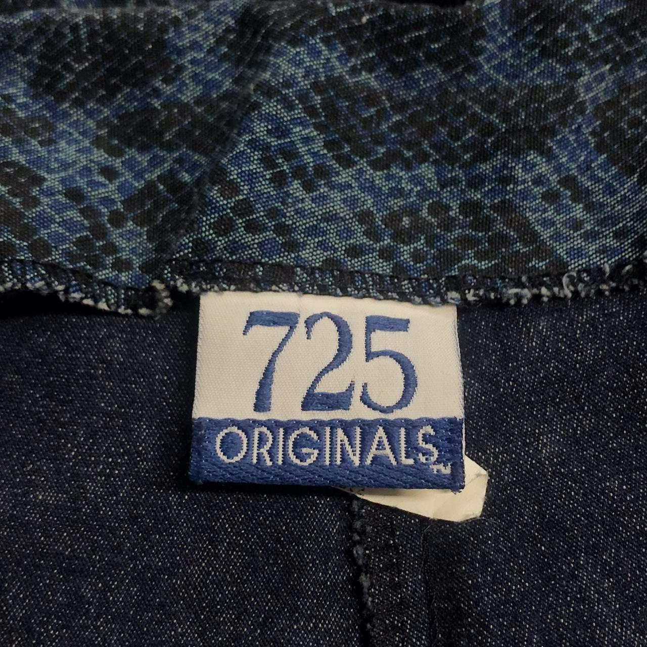 Vintage 725 Originals Rocker Girlfriend Blue... - Depop