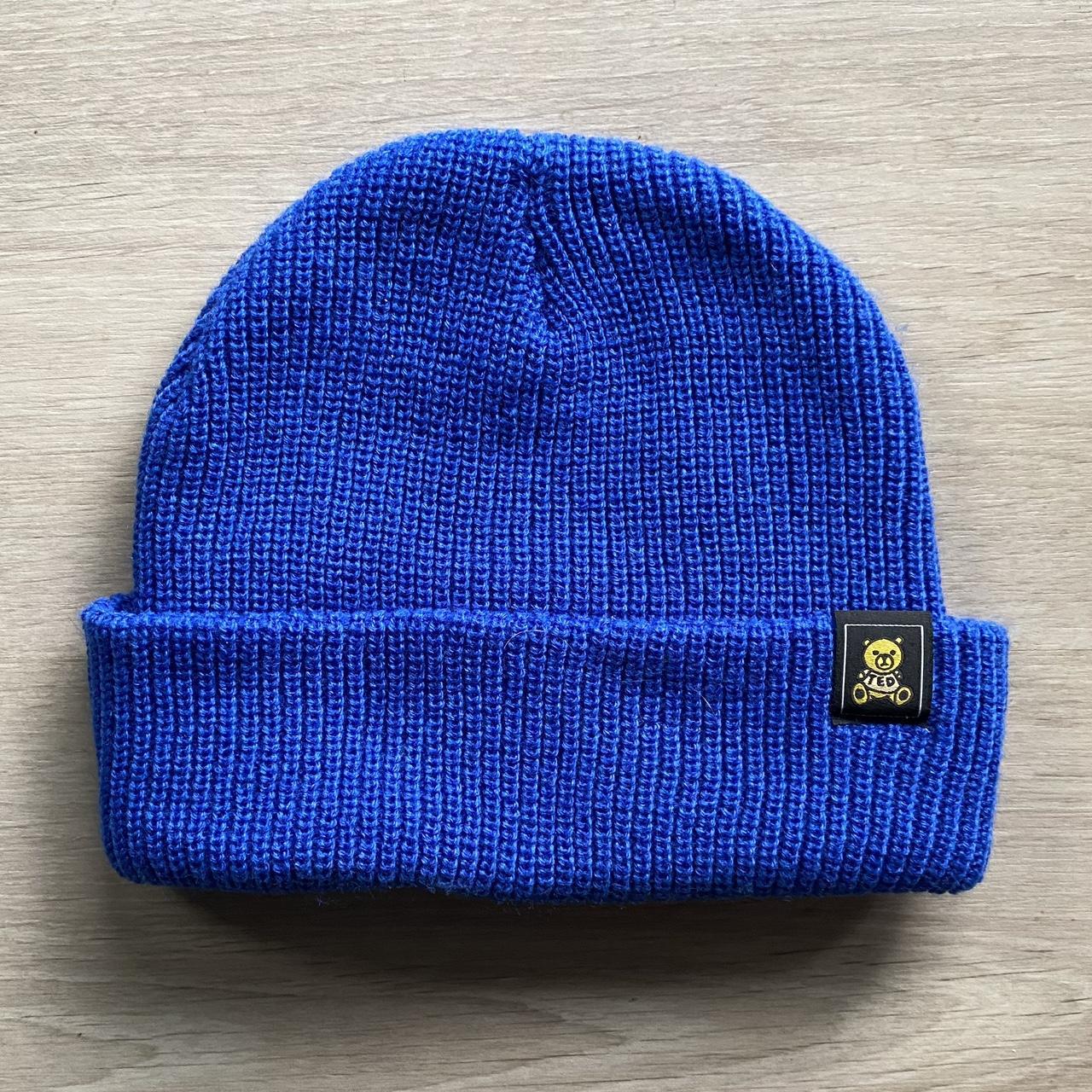 Blue Ted beanie Super thick and warm - Depop