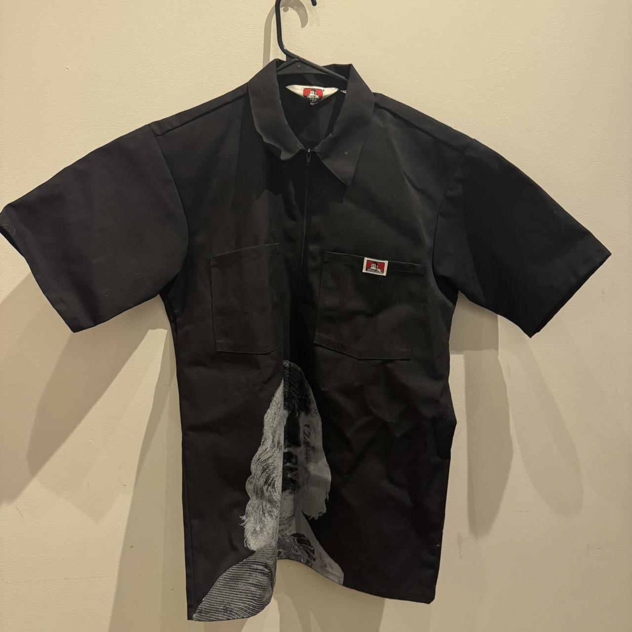 SDL Ben Davis Chapo Half Zip Shirt Size... | Depop