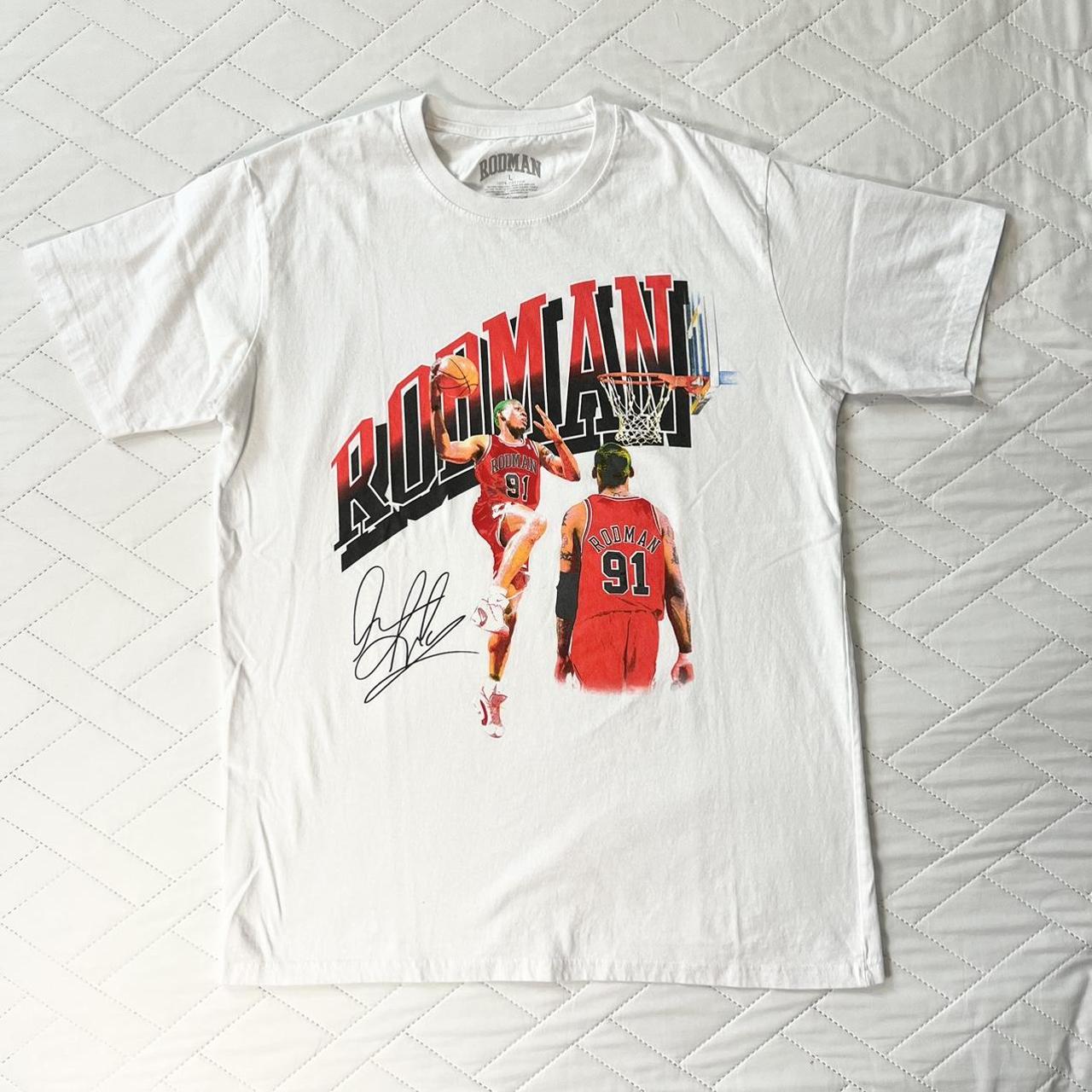 Vintage “Dennis Rodman” Graphic Tee 🔥 Condition:... - Depop