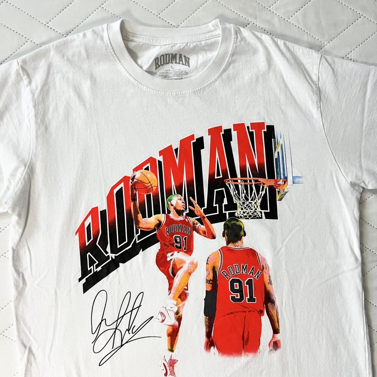 Vintage “Dennis Rodman” Graphic Tee 🔥 Condition:... - Depop