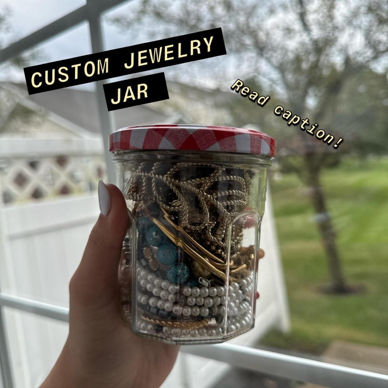 Custom mystery jewelry jar! (Don’t buy this... - Depop