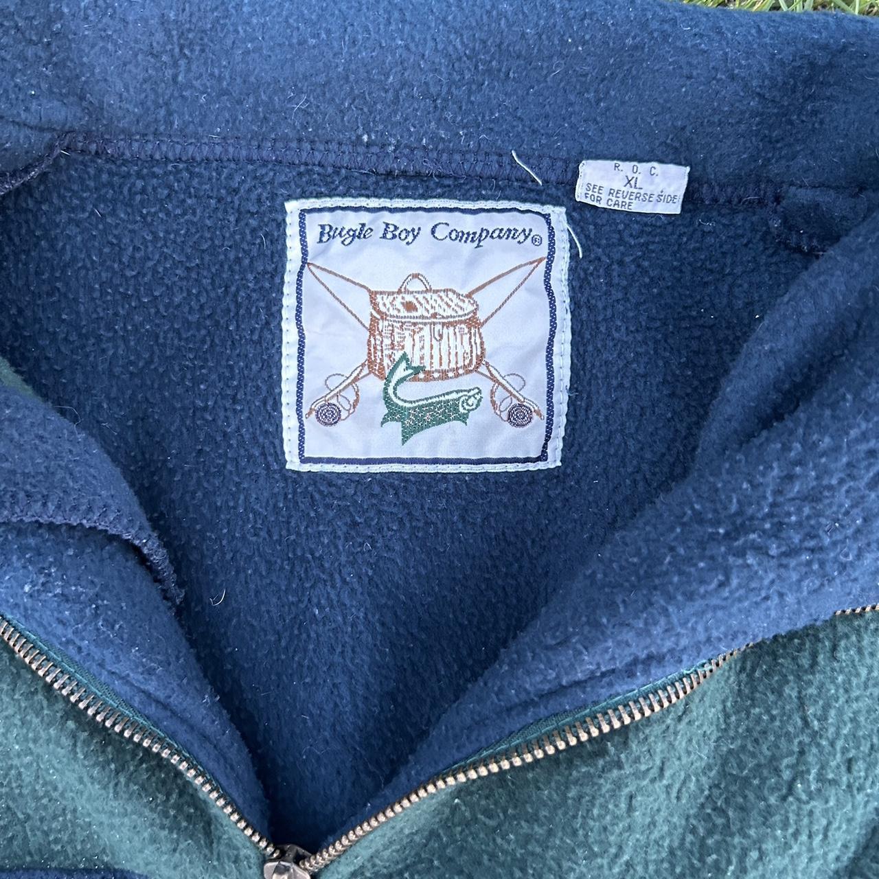90s Bugle Boy Co, Half Zip Size - XL - Depop