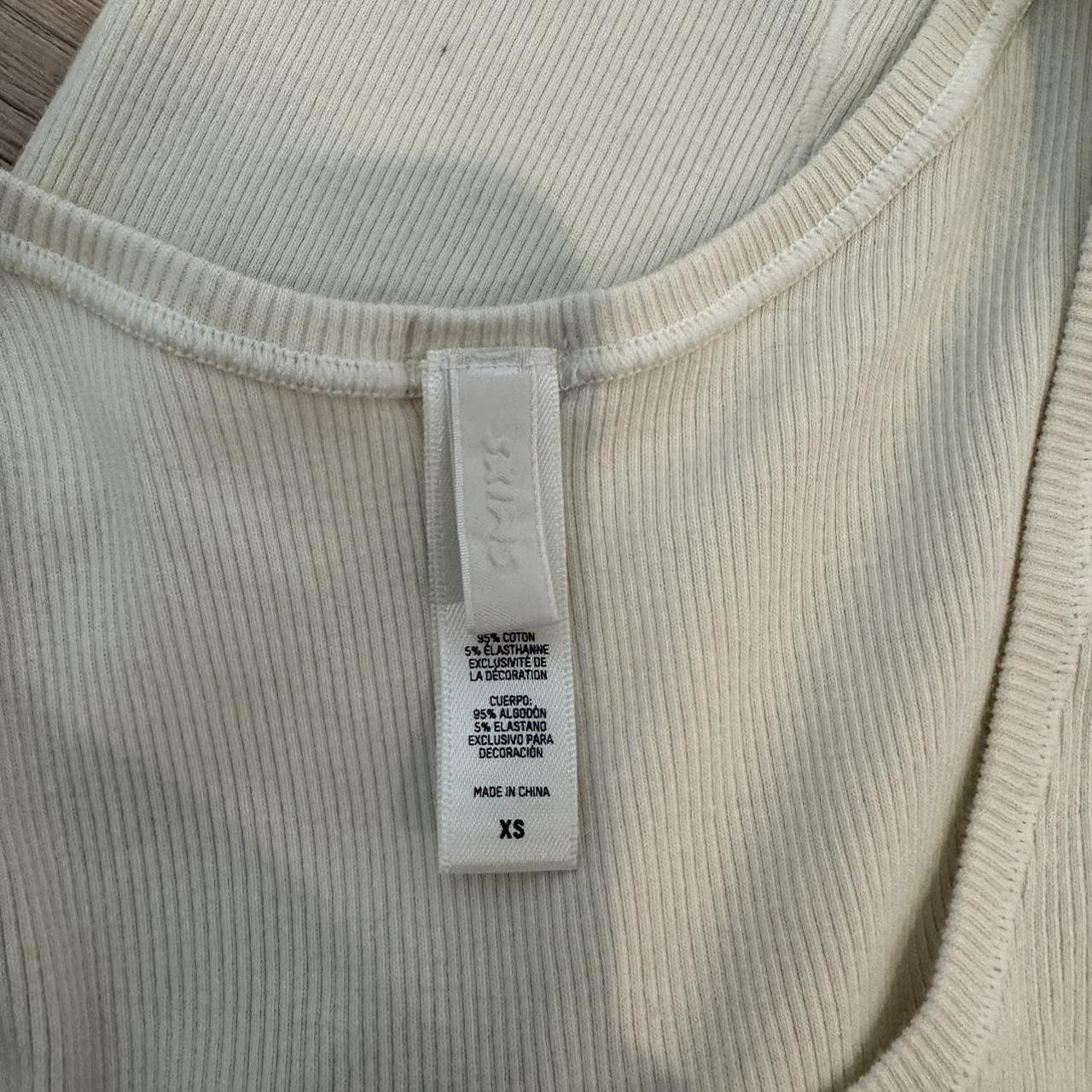 Brand new skims cotton rib boxer and tank set!!!... - Depop