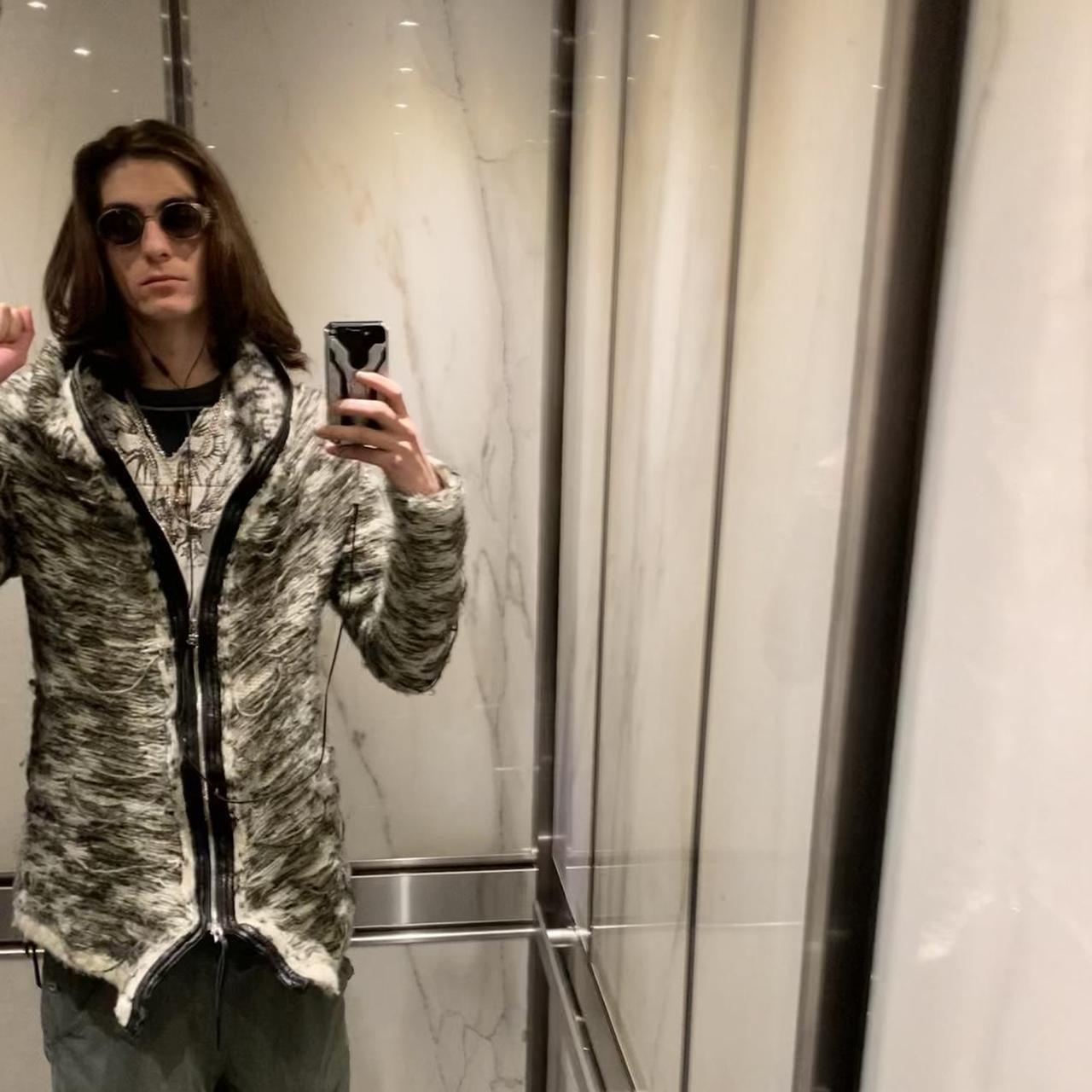 Kmrii 2000s knit mohair cardigan Amazing material... - Depop