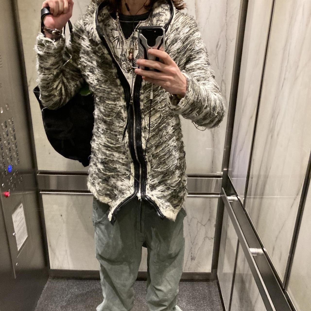 Kmrii 2000s knit mohair cardigan Amazing material... - Depop