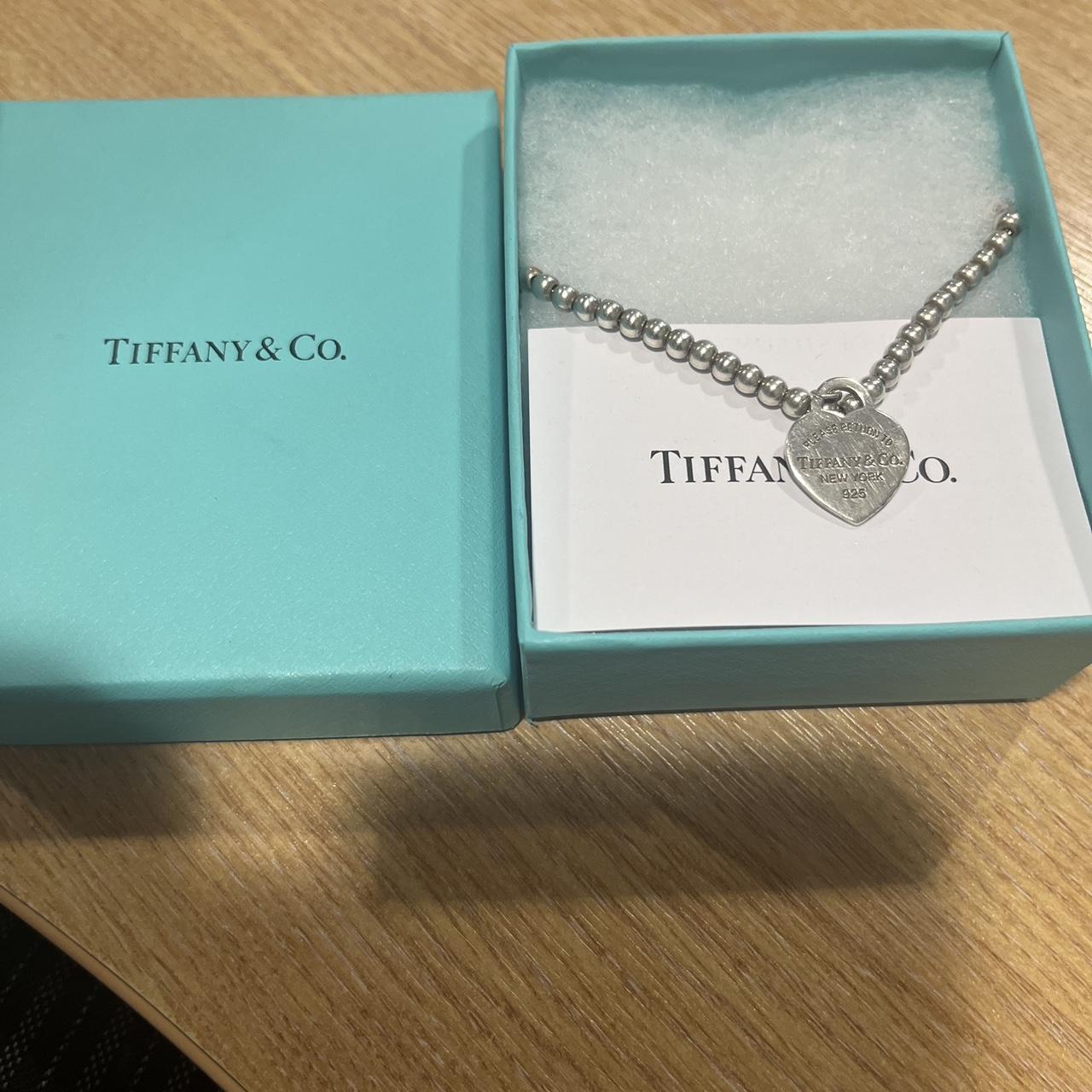 Tiffany & Co Return To Tiffany Sterling Silver Bead... - Depop