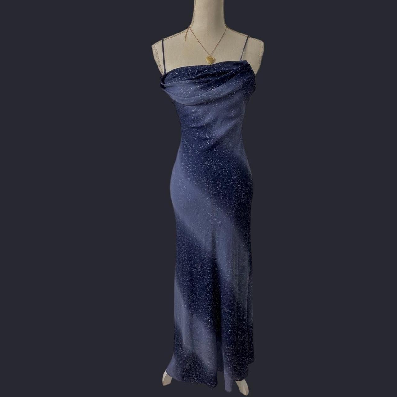 insane 90’s Jump Sparkly Purple Maxi prom/homecoming... | Depop