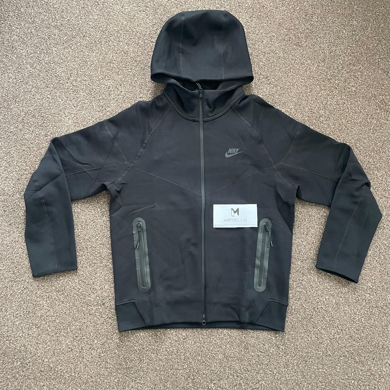 Nike Tech Fleece Black Full Tracksuit | Brand New... - Depop