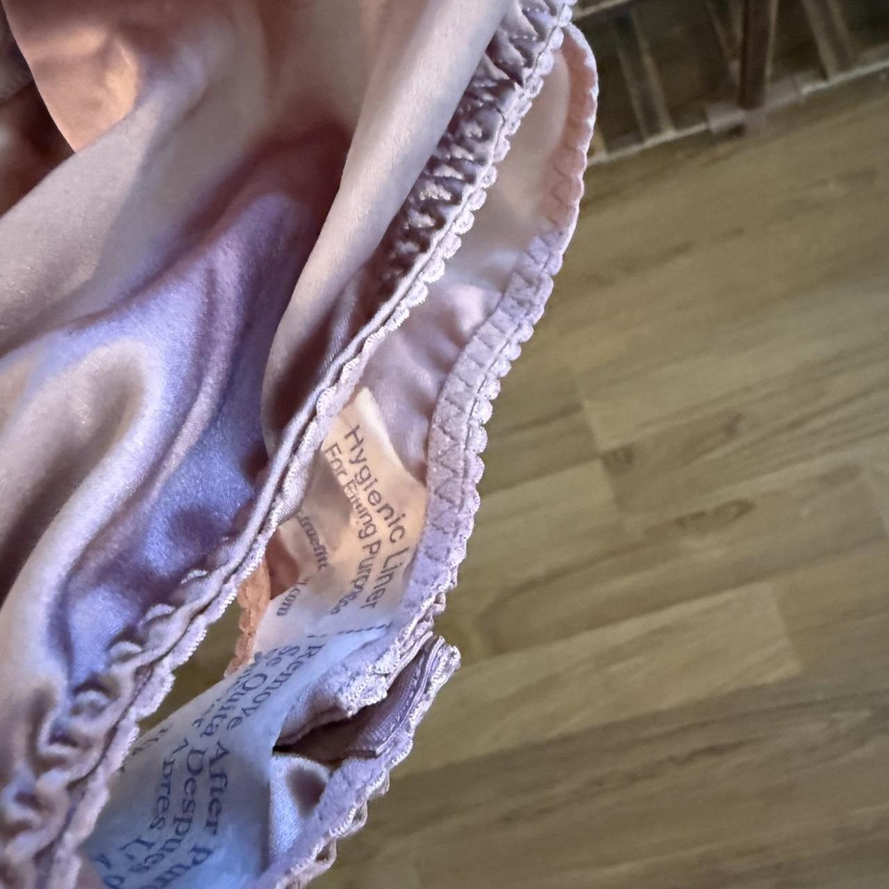 New Fleur Du Mal Rose Pink Satin Bullet Bodysuit -... | Depop