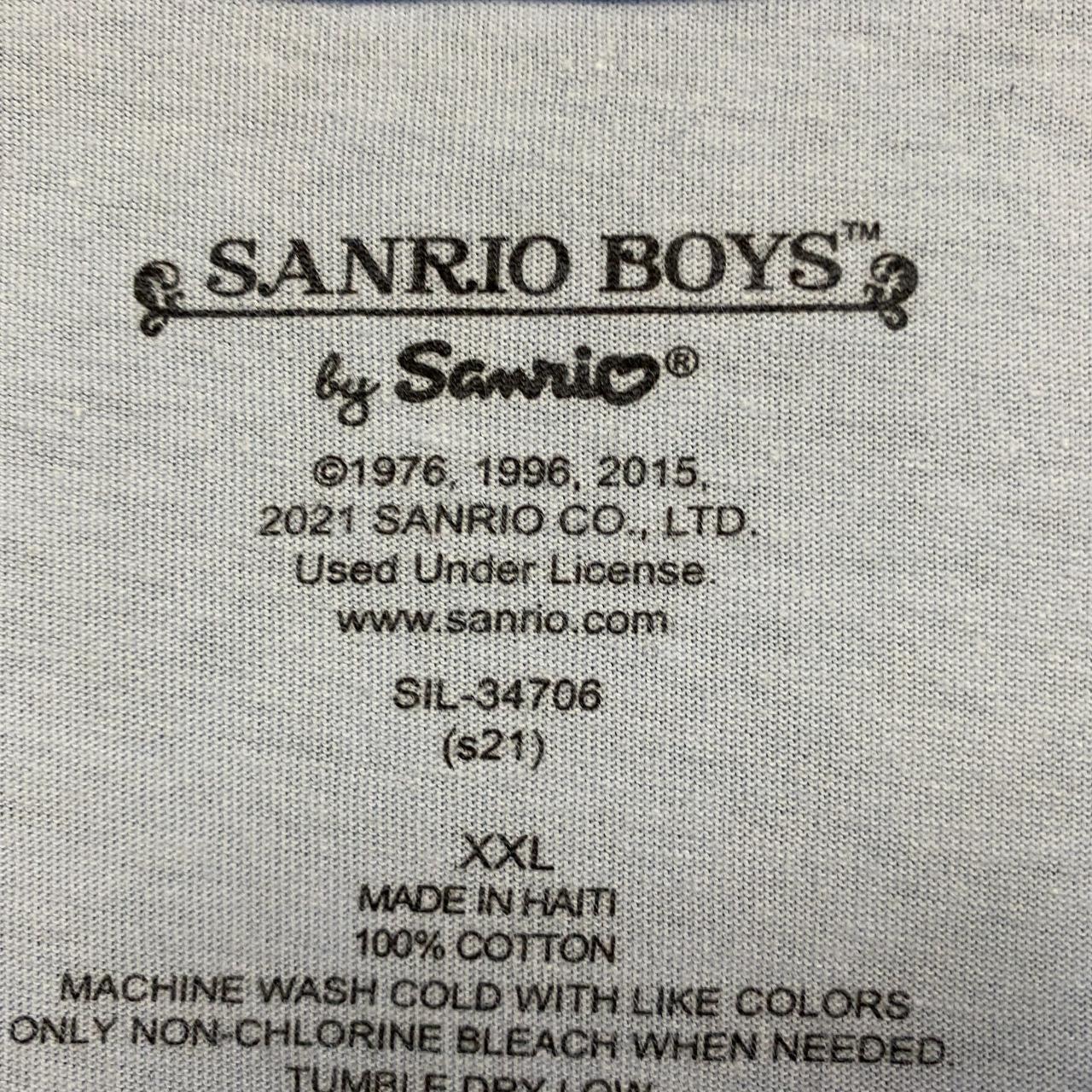 Sanrio Men's Blue T-shirt | Depop